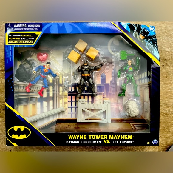 Spin Master | Toys | Dc Comics Wayne Tower Mayhem Playsetnew | Poshmark